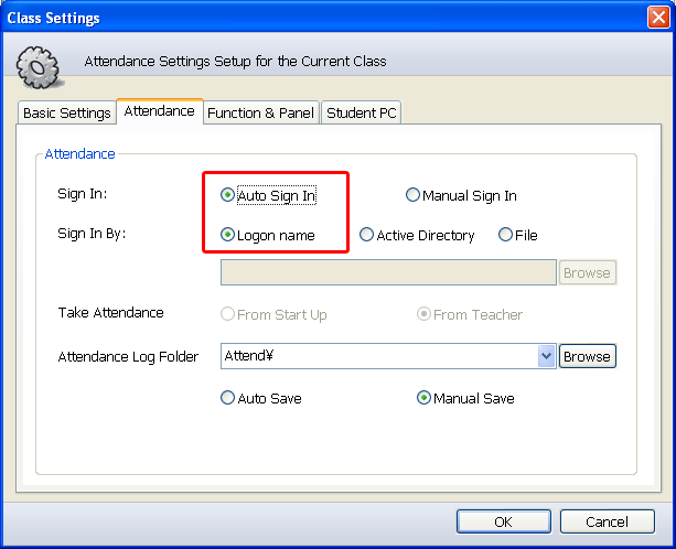 How can I show a student logon name under each student thumbnail on the ...